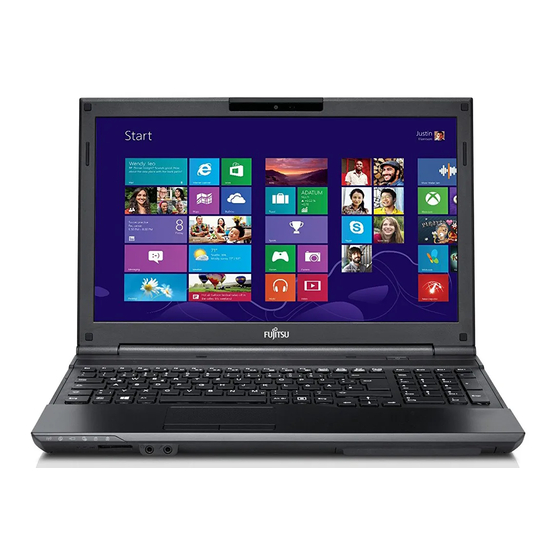 FUJITSU LIFEBOOK AH532 USER MANUAL Pdf Download | ManualsLib
