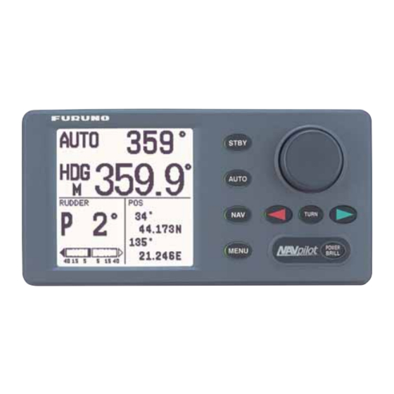 FURUNO NAVPILOT-500 OPERATOR'S MANUAL Pdf Download | ManualsLib