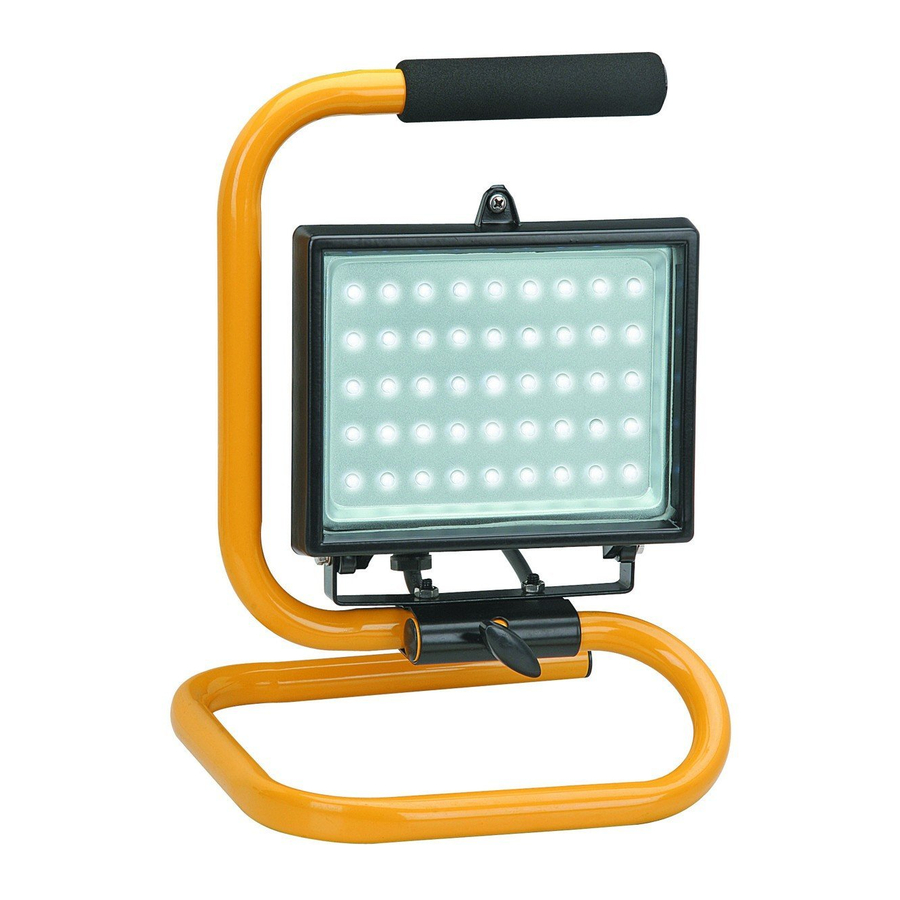 LUMINAR WORK 4.5 WATT/120 VOLT 45 BULB LED WORK LIGHT OWNER'S MANUAL ...
