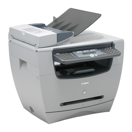 CANON IMAGECLASS MF5770 SPECIFICATIONS Pdf Download | ManualsLib