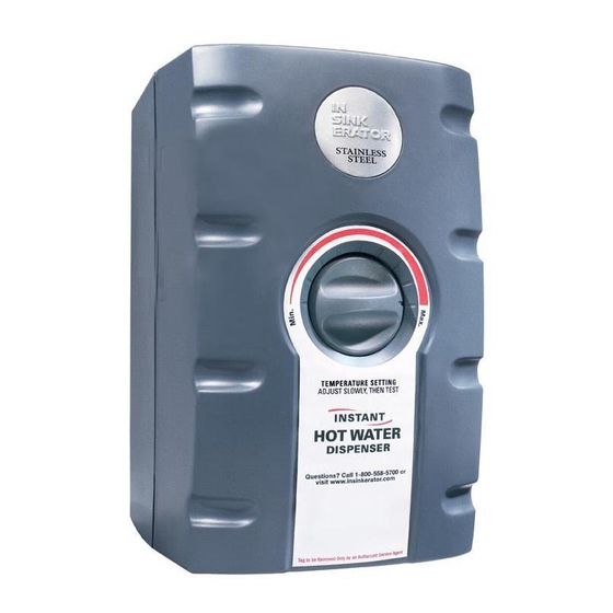 INSINKERATOR MODEL SST-FLTR SUBMITTAL SHEET Pdf Download | ManualsLib