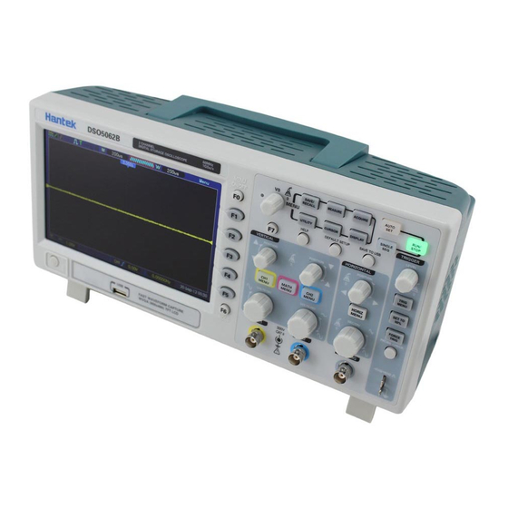 HANTEK DSO5000 SERIES USER MANUAL Pdf Download | ManualsLib