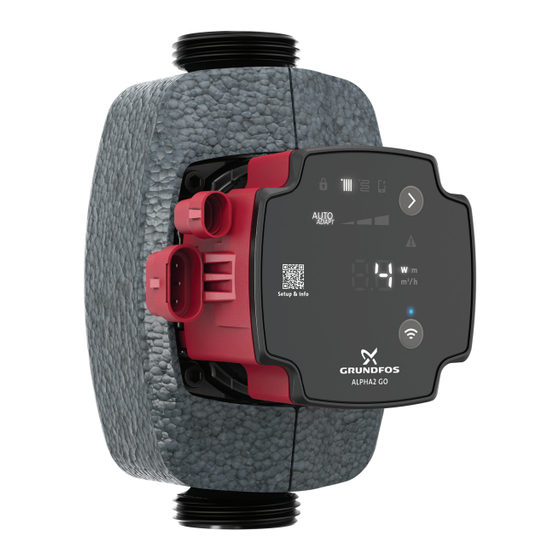 GRUNDFOS ALPHA2 GO INSTRUCTIONS MANUAL Pdf Download | ManualsLib
