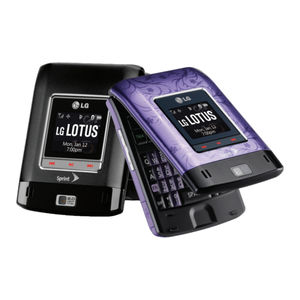 LG LOTUS QUICK START MANUAL Pdf Download | ManualsLib