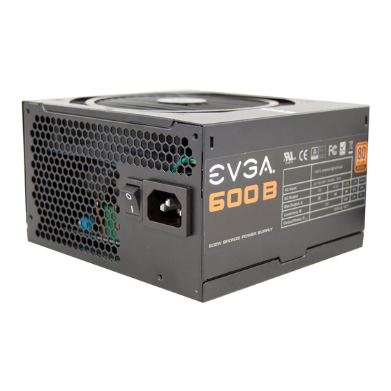 EVGA 500B USER MANUAL Pdf Download | ManualsLib