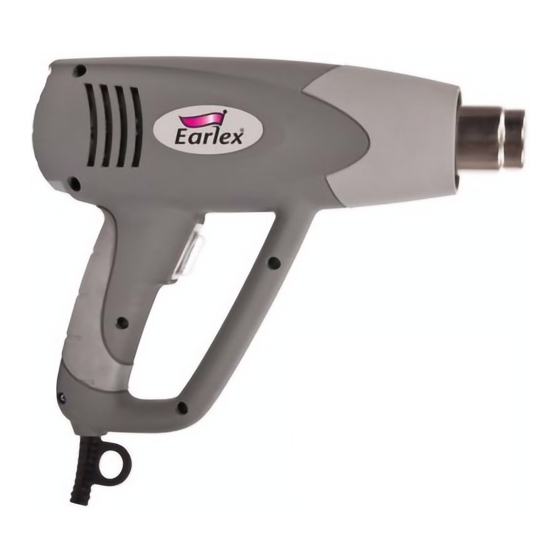 EARLEX HG1500 SAFETY & OPERATING INSTRUCTIONS Pdf Download | ManualsLib