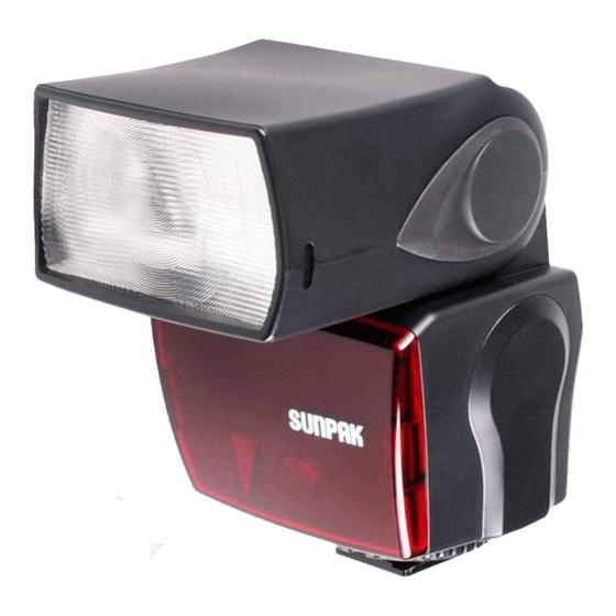 SUNPAK PLATINUMPLUS DIGIFLASH 2800 INSTRUCTIONS Pdf Download | ManualsLib