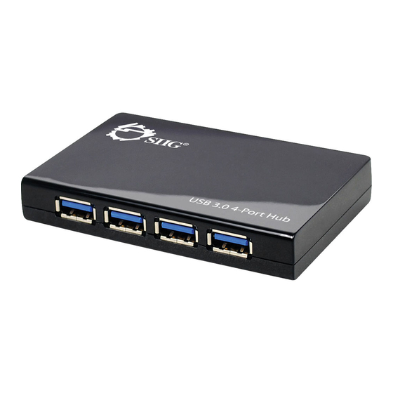 SIIG USB 3.0 QUICK INSTALLATION MANUAL Pdf Download | ManualsLib