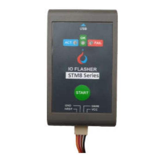 IOTRUE O-FLASHER STM8 USER MANUAL Pdf Download | ManualsLib