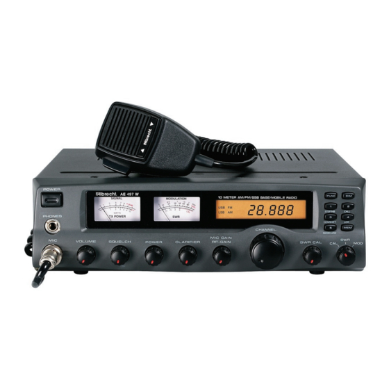 ALBRECHT AE 497 W USER MANUAL Pdf Download | ManualsLib
