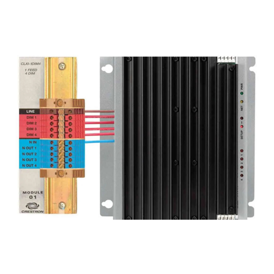 CRESTRON CLX-1DIM4 SPECIFICATIONS Pdf Download | ManualsLib