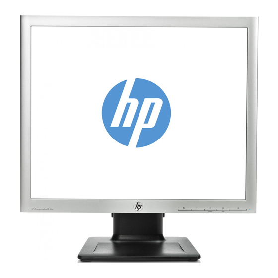 HP COMPAQ LA1956X SPECIFICATION Pdf Download | ManualsLib