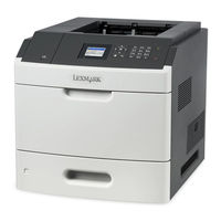 Lexmark MX711de Manuals | ManualsLib