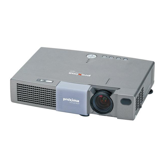 PROXIMA ULTRALIGHT S520 USER MANUAL Pdf Download | ManualsLib