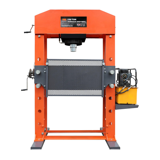 TMG -SP150 PRODUCT MANUAL Pdf Download | ManualsLib