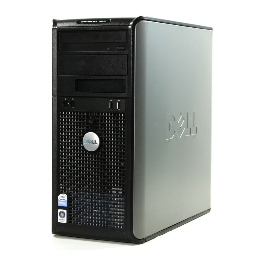 DELL OPTIPLEX 360 SERVICE MANUAL Pdf Download | ManualsLib