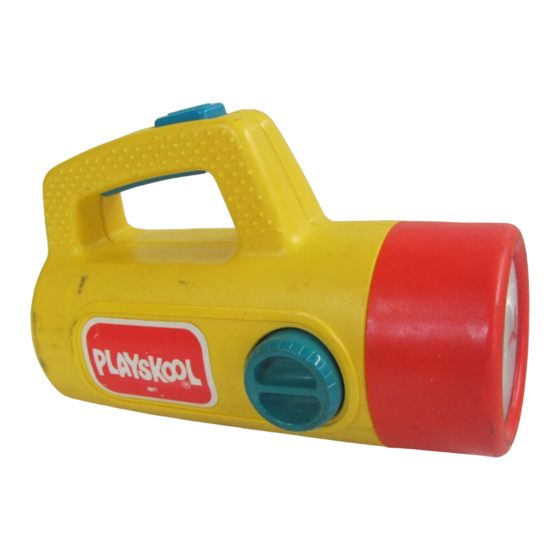 PLAYSKOOL COLOR GLOW FLASHLIGHT INSTRUCTIONS Pdf Download | ManualsLib