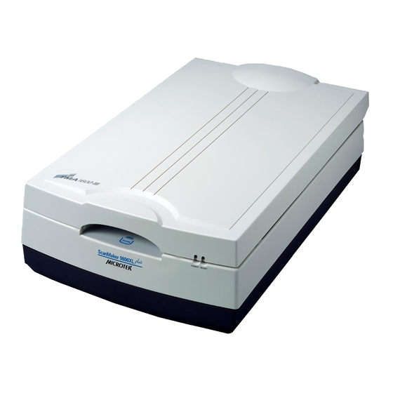 MICROTEK SCANMAKER 9800XL PLUS START HERE MANUAL Pdf Download | ManualsLib