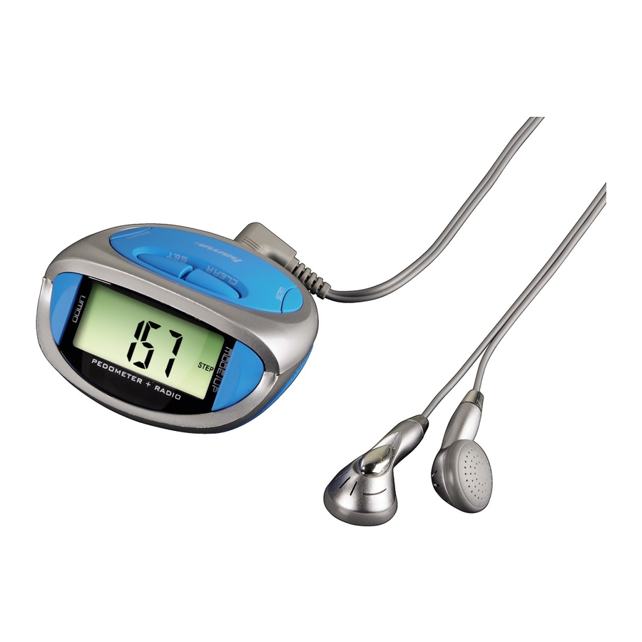 HAMA PM-RADIO OPERATING INSTRUCTIONS MANUAL Pdf Download | ManualsLib