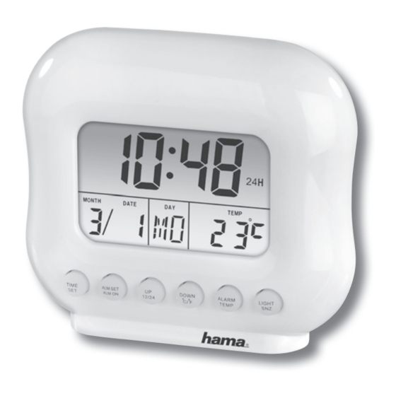 HAMA RAINBOW OPERATING INSTRUCTIONS MANUAL Pdf Download | ManualsLib