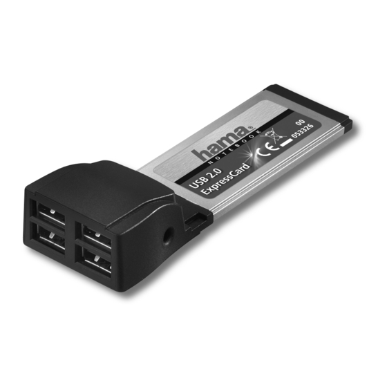 HAMA 53326 OPERATING INSTRUCTIONS MANUAL Pdf Download | ManualsLib