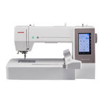 JANOME MEMORY CRAFT 550E INSTRUCTION BOOK Pdf Download | ManualsLib