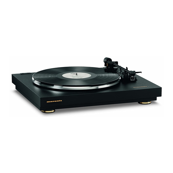 MARANTZ TT 42 USER MANUAL Pdf Download | ManualsLib