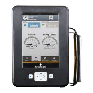Emerson AMS Trex Device Communicator Manuals | ManualsLib