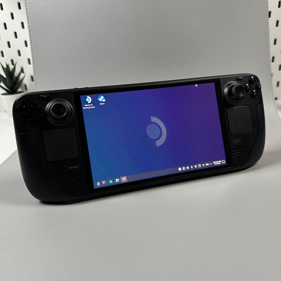 Valve Steam Deck OLED Console - How to Bring Up Keyboard in Desktop ...