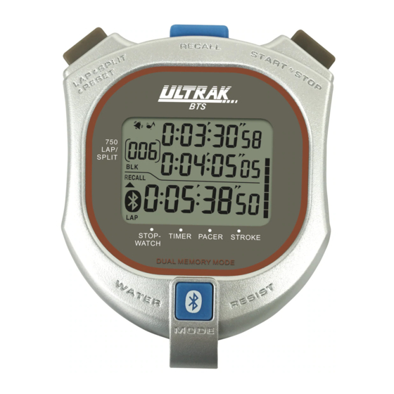 ULTRAK BTS INSTRUCTION MANUAL Pdf Download | ManualsLib