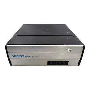 VERINT NEXTIVA EDGEVR SERIES USER MANUAL Pdf Download | ManualsLib