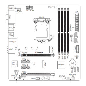GIGABYTE B360M D3P USER MANUAL Pdf Download | ManualsLib