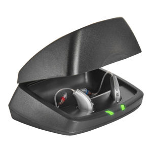 STARKEY ROCKER SWITCH RECHARGEABLE RIC HEARING AID OPERATION MANUAL ...