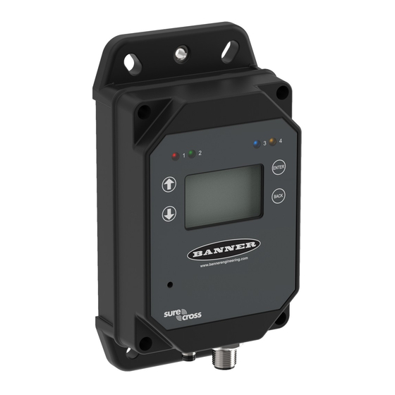 BANNER DXM1200-B1 INSTRUCTION MANUAL Pdf Download | ManualsLib