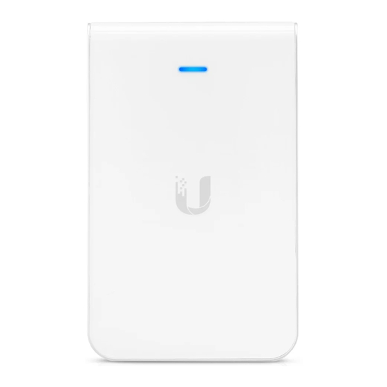 UBIQUITI IN-WALL HD INSTALLATION MANUAL Pdf Download | ManualsLib