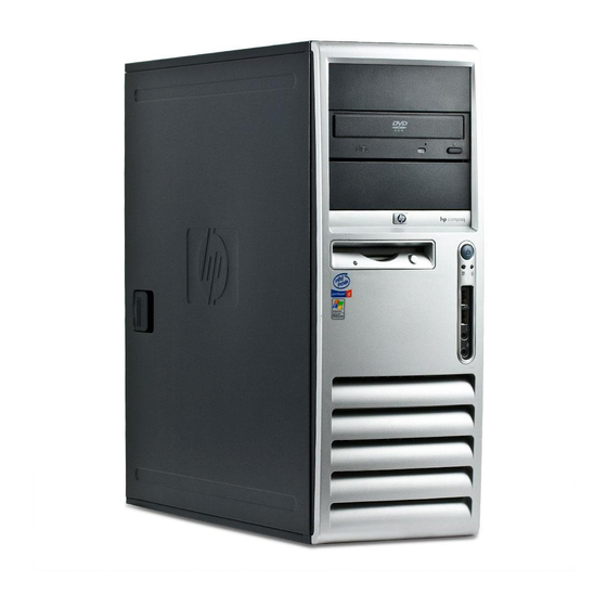 HP COMPAQ D530 MT DESKTOP HARDWARE REFERENCE MANUAL | ManualsLib