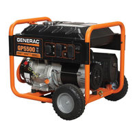 User Manuals: Generac power systems GP5500 Generator