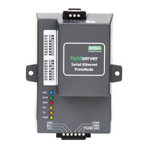 MSA FIELDSERVER PROTONODE FPC-N34 STARTUP MANUAL Pdf Download | ManualsLib