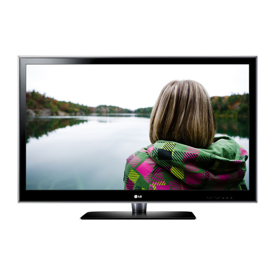 LG 55LE5400 LCD TV SPECIFICATIONS | ManualsLib