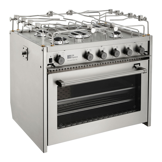 GN ESPACE OCEANCHEF XL USER AND INSTALLATION INSTRUCTIONS MANUAL Pdf Download | ManualsLib