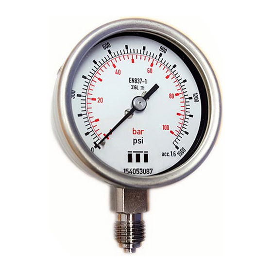 ITI E-GAUGE-LITE ASSEMBLY MANUAL Pdf Download | ManualsLib