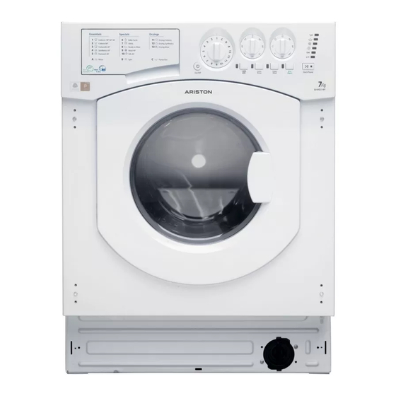 ARISTON BHWD 125 INSTRUCTIONS FOR USE MANUAL Pdf Download | ManualsLib
