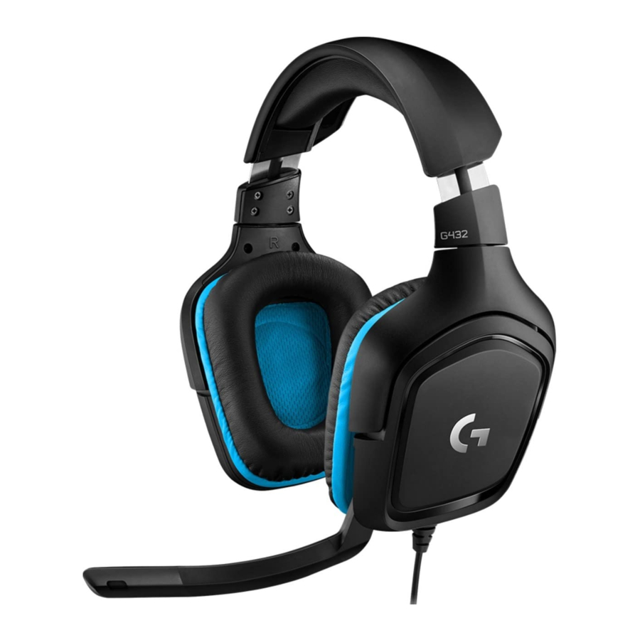 Logitech G432 Manual | ManualsLib