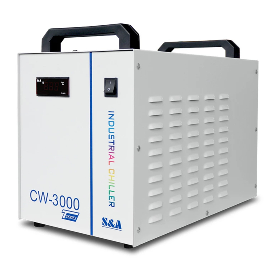 S&A CW-3000 USER MANUAL Pdf Download | ManualsLib