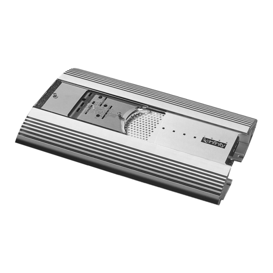 INFINITY KAPPA 102A SERVICE MANUAL Pdf Download | ManualsLib