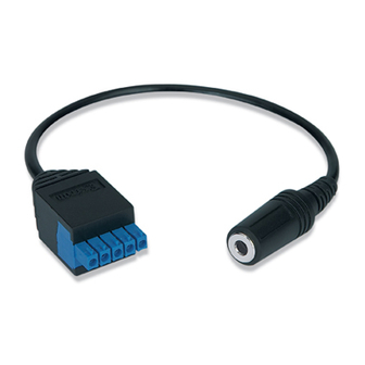 EXTRON ELECTRONICS CAPTIVE SCREW PLUG TO 3.5 MM MINI JACK ADAPTER CSM 6 SPECIFICATION SHEET Pdf ...