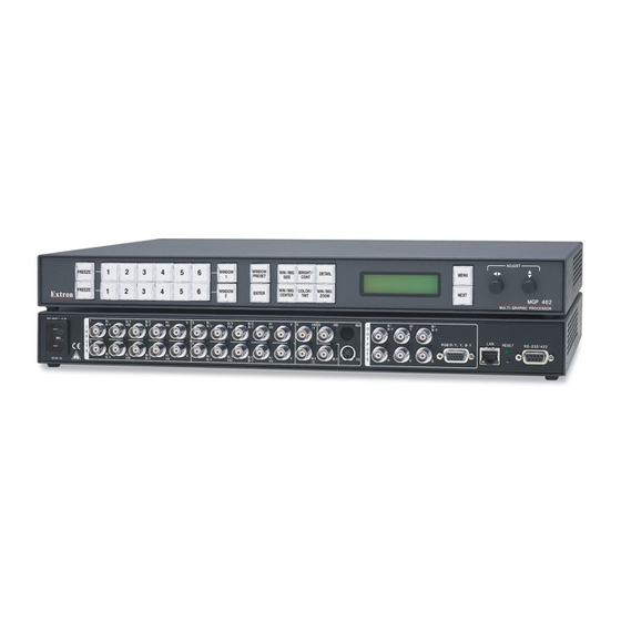 EXTRON ELECTRONICS DUAL WINDOW MULTI-GRAPHIC PROCESSOR MGP 462 ...