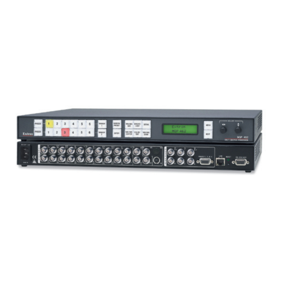 EXTRON ELECTRONICS DUAL WINDOW MULTI-GRAPHIC PROCESSOR MGP 462D ...