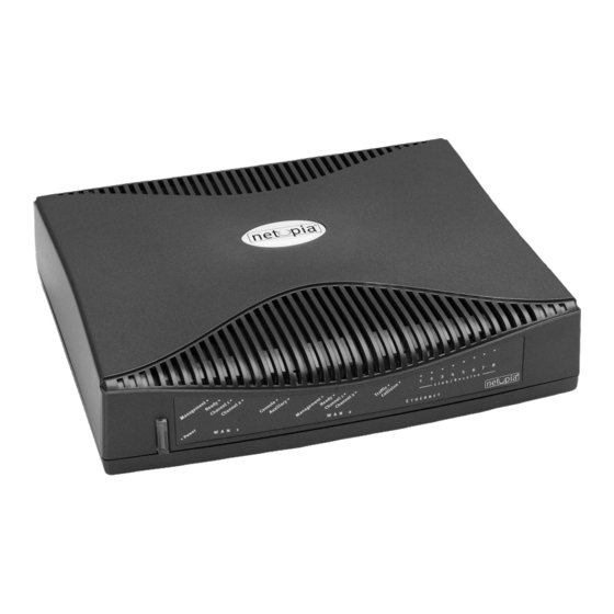 NETOPIA R9100 USER REFERENCE MANUAL Pdf Download | ManualsLib