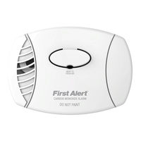 First Alert Carbon Monoxide Alarm User Manuals Download | ManualsLib